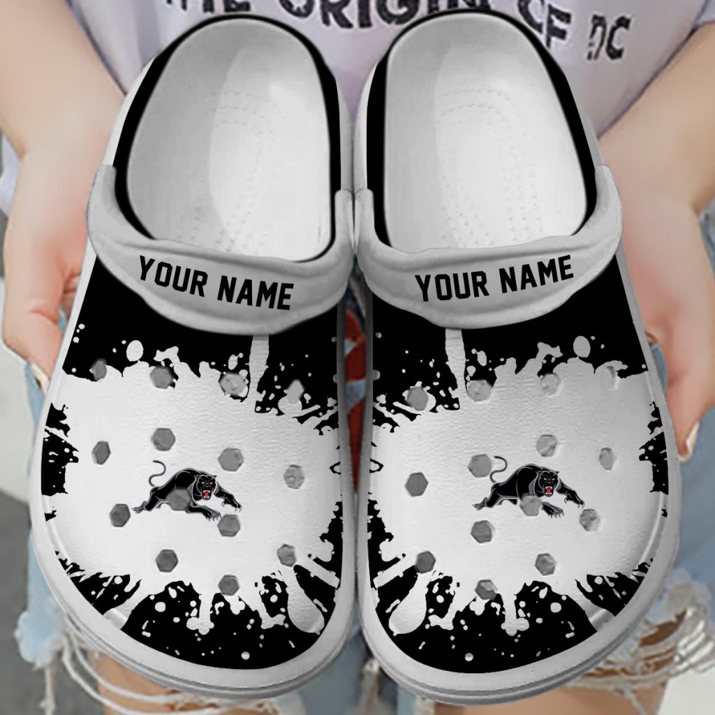 Custom Penrith Panthers Crocs v1 - YourGearsNow