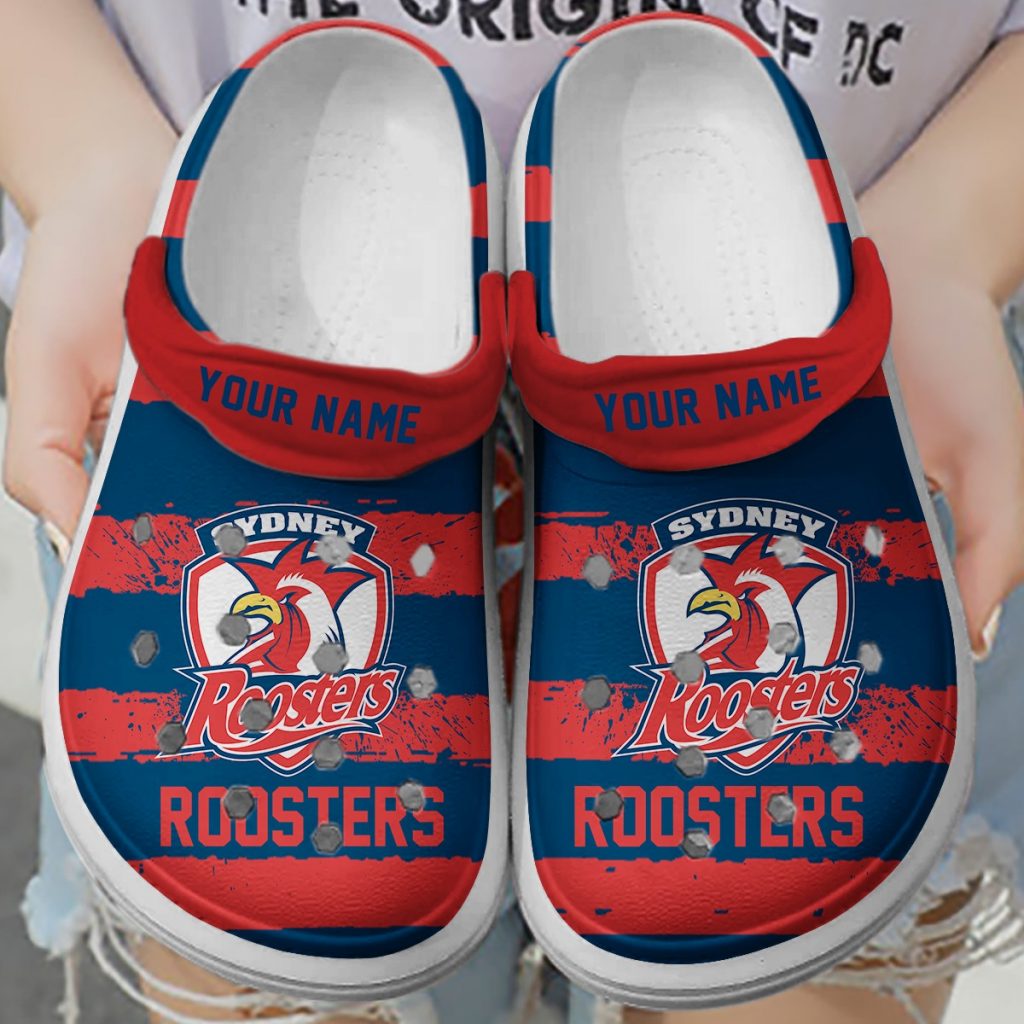 Custom Sydney Roosters Crocs v2 - YourGearsNow
