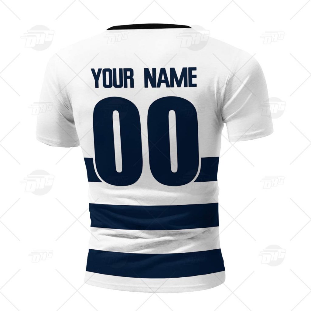 Personalised Geelong Cats Football Club Vintage Retro AFL Henley Shirt ...