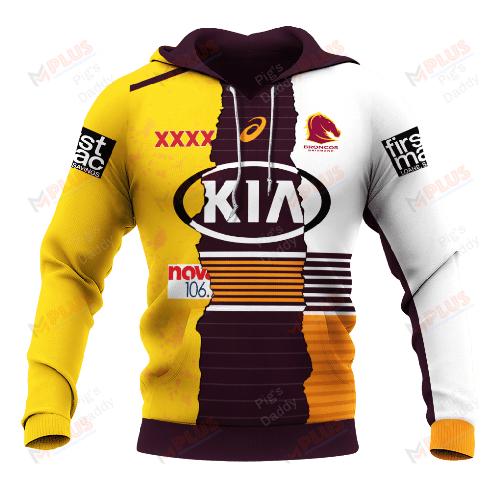 Brisbane Broncos | NRL Mix Jersey 2021 | Personalized Name & Number ...